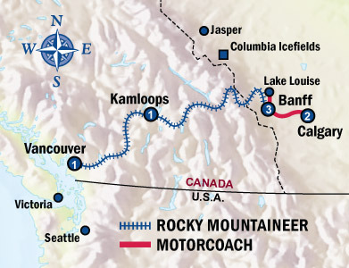 Calgary Stampede Train (westbound) | Canada Rail Vacations